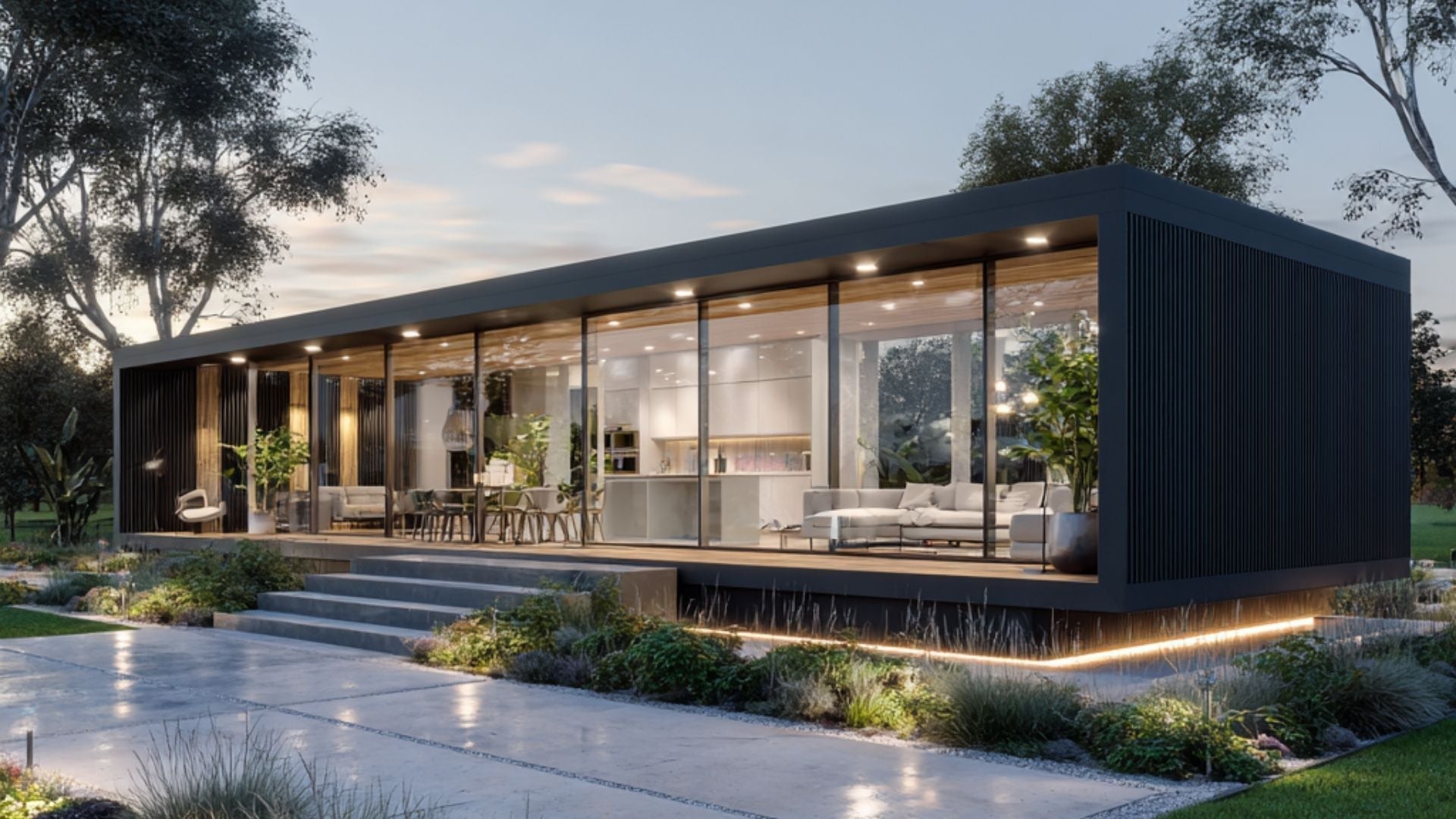 Modern 1 Bedroom Container Homes – Kozzi Space