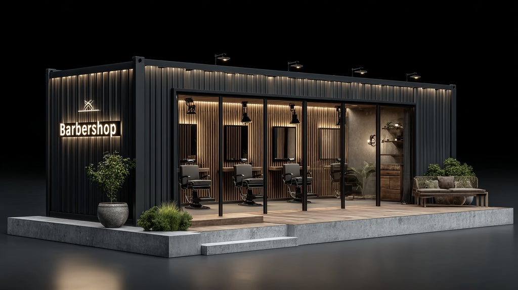 Ready to Ship Container Barber - Secured Delivery – Kozzi Space