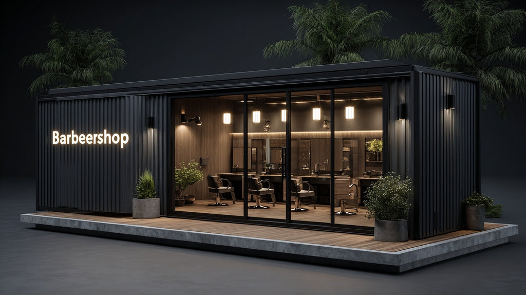Ready to Ship Container Barber - Secured Delivery – Kozzi Space